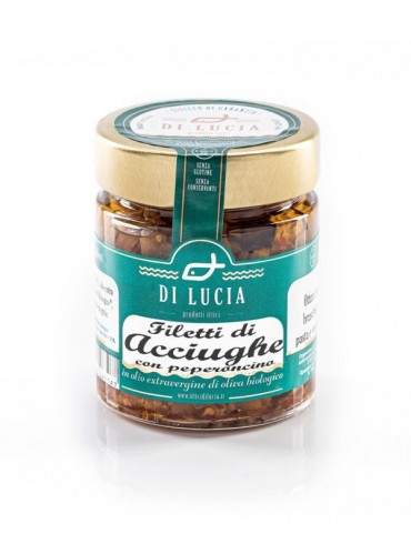 Filetti di acciughe con peperoncino 150 gr - Acquista su Ciaoone